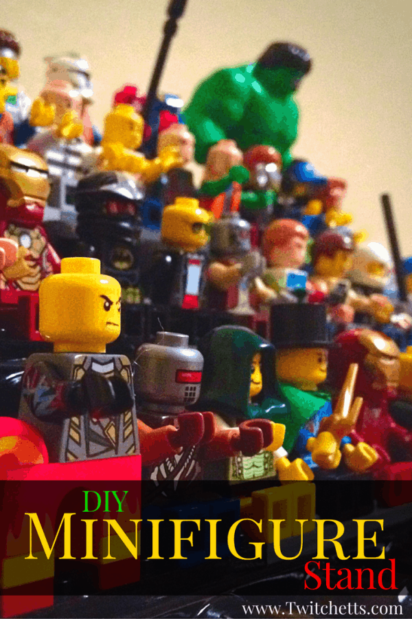 How to build a DIY Lego Minifigure display stand - Twitchetts