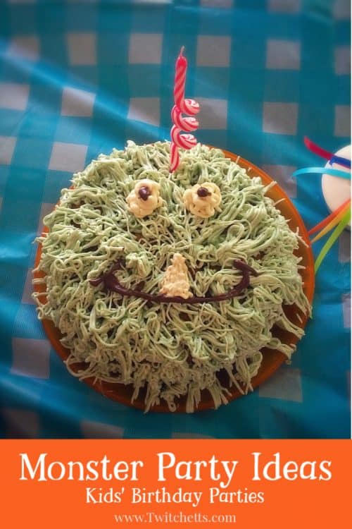 Monster themed birthday party - Twitchetts