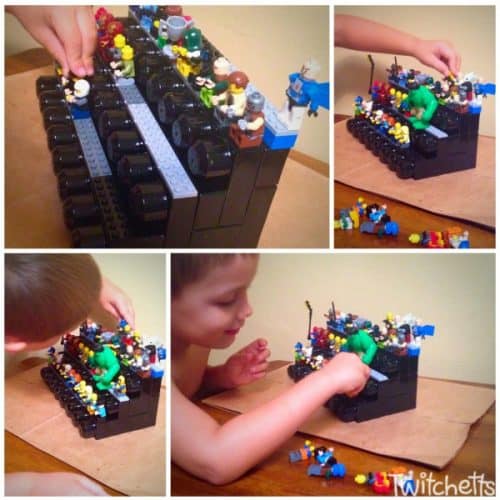 How to build a DIY Lego Minifigure display stand - Twitchetts