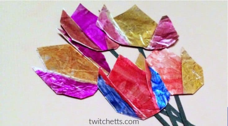 An easy red day art and craft for preschoolers - Twitchetts