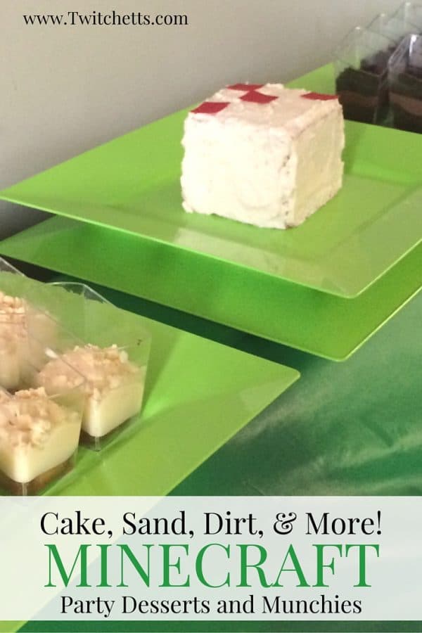 MINECRAFT Munchies ~ Snacks, Desserts, a MINECRAFT Cake & More - Twitchetts