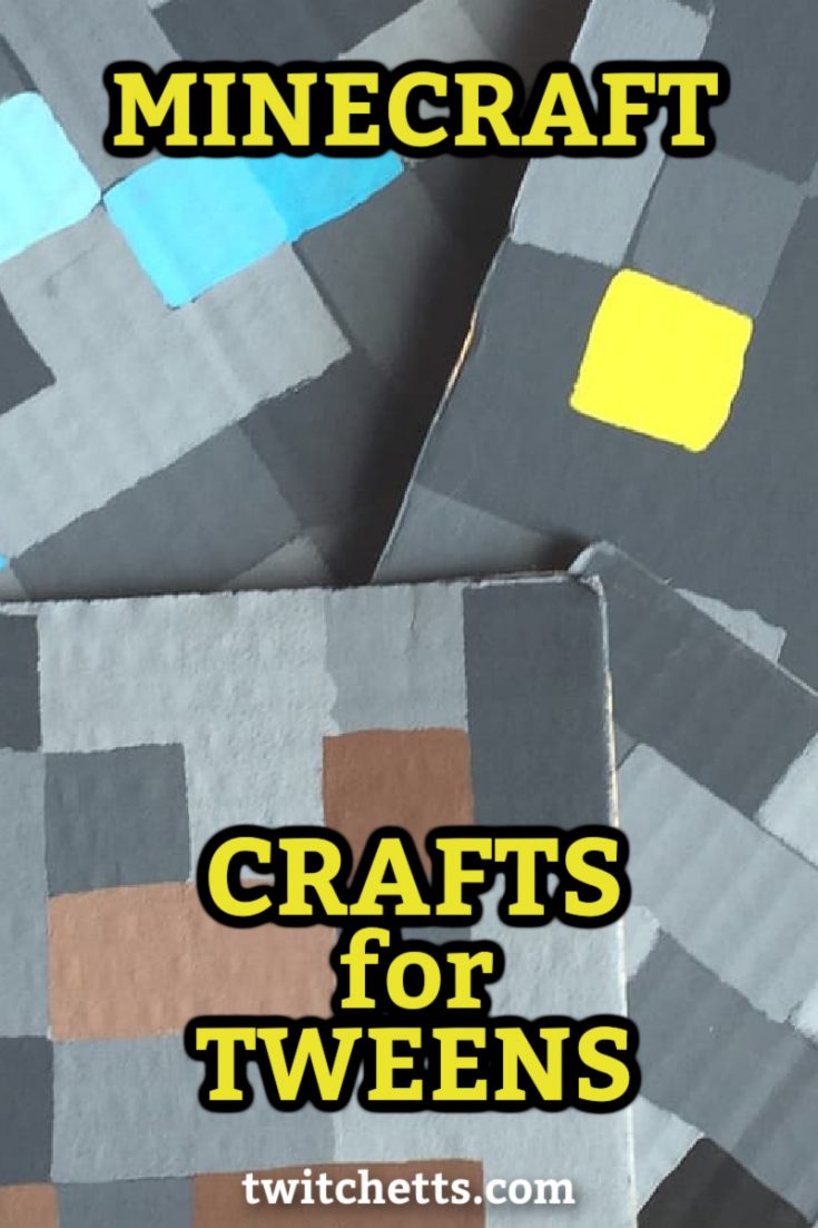 Minecraft Crafts: 5 DIY Ideas for kids to make - Twitchetts