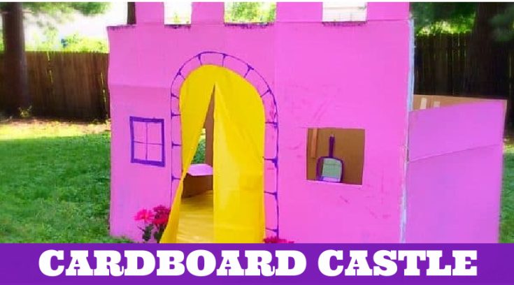 How to Make a Cardboard Castle: an easy step by step tutorial - Twitchetts