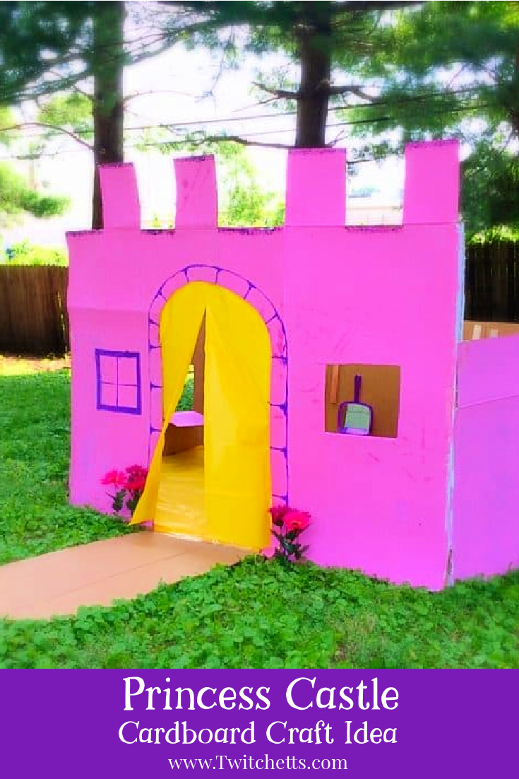 How to Make a Cardboard Castle: an easy step by step tutorial - Twitchetts