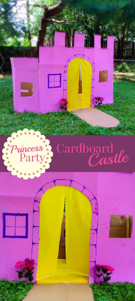 How to Make a Cardboard Castle: an easy step by step tutorial - Twitchetts