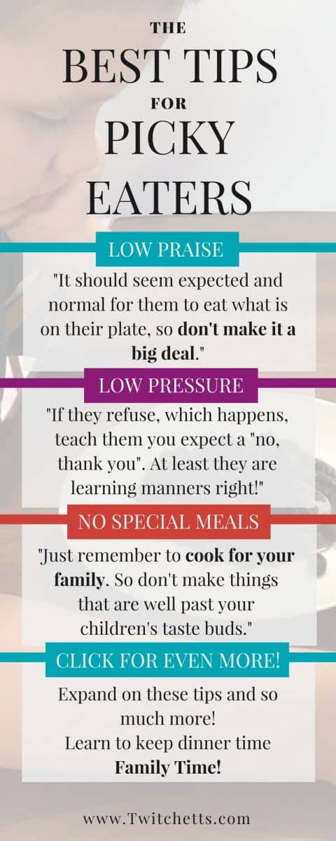 Picky Eater Problems? Here's 5 Tips for You! - Twitchetts