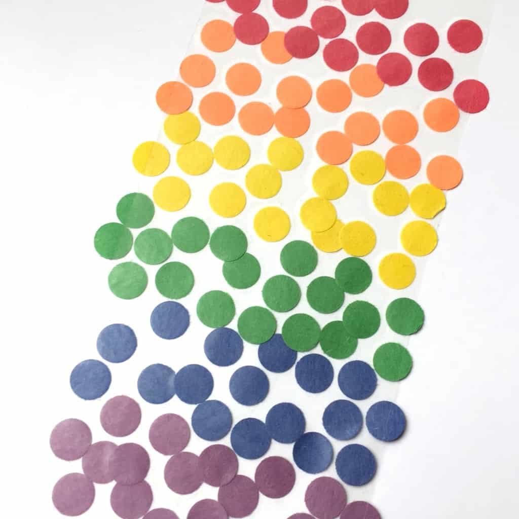 Rainbow Bookmarks - Construction Paper Crafts for Kids - Twitchetts