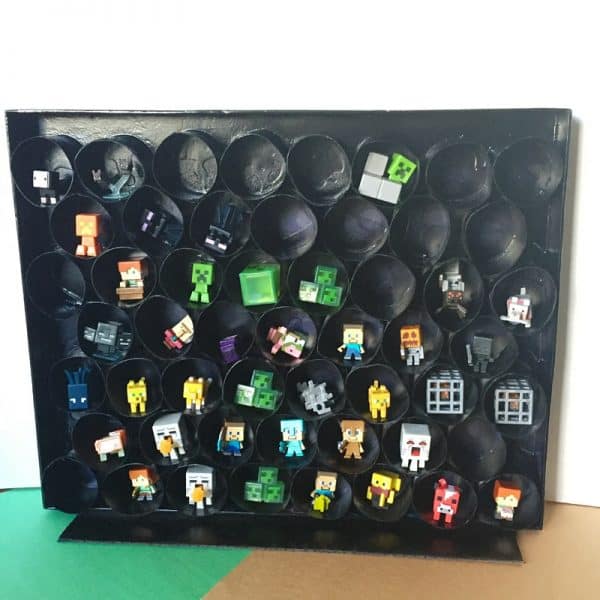 DiY Minecraft Mini Figure Storage - Twitchetts
