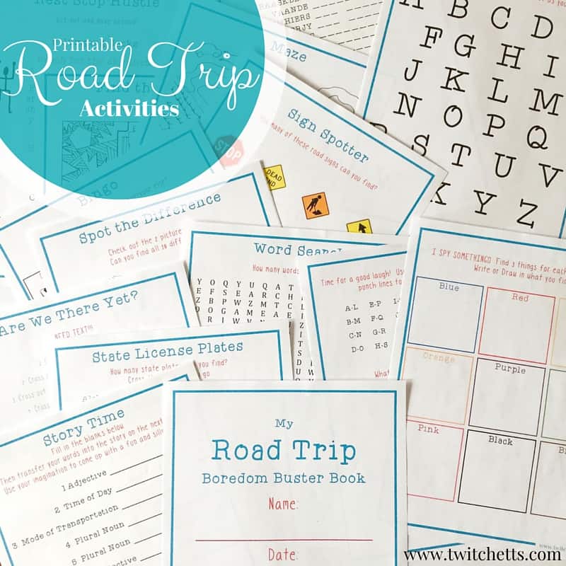 7 road trip printables that will save your sanity - Twitchetts