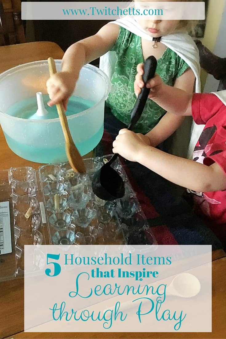 5 Household Items That Inspire Learning Through Play - Twitchetts