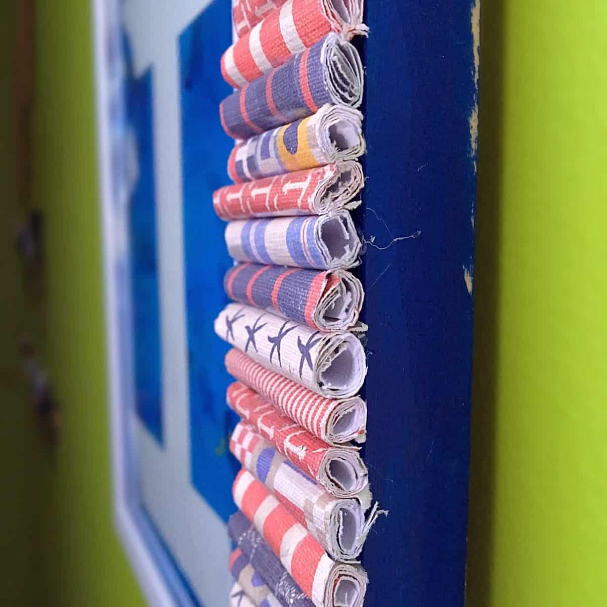 Initial Wall Collage for a Kids' Room - Twitchetts