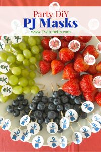 How to make easy PJ Masks party printables - Twitchetts