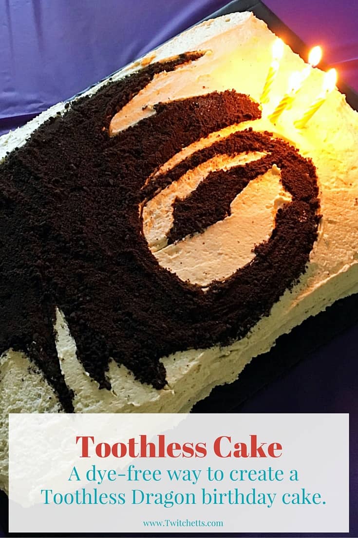 Toothless Cake ~ A Dragon Cake - Twitchetts