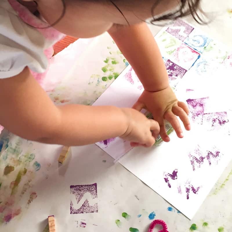 Ink Pad Kid's Craft Fun - Twitchetts