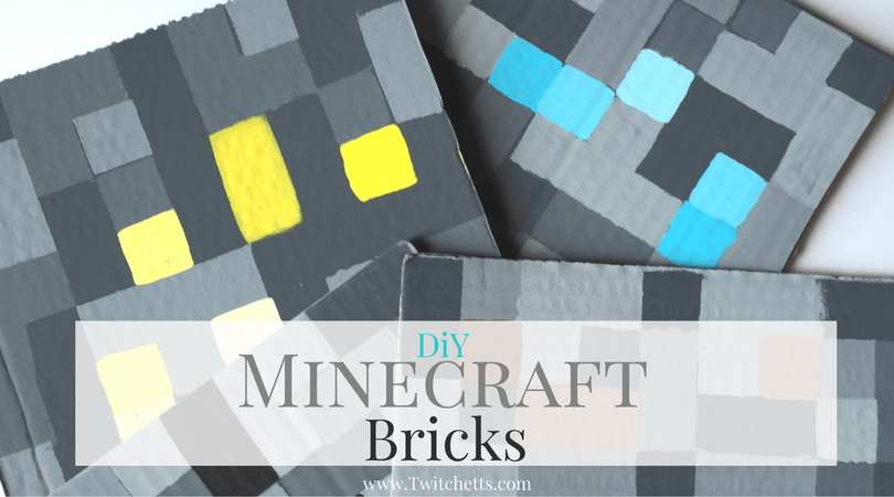 DiY MINECRAFT Bricks - Twitchetts
