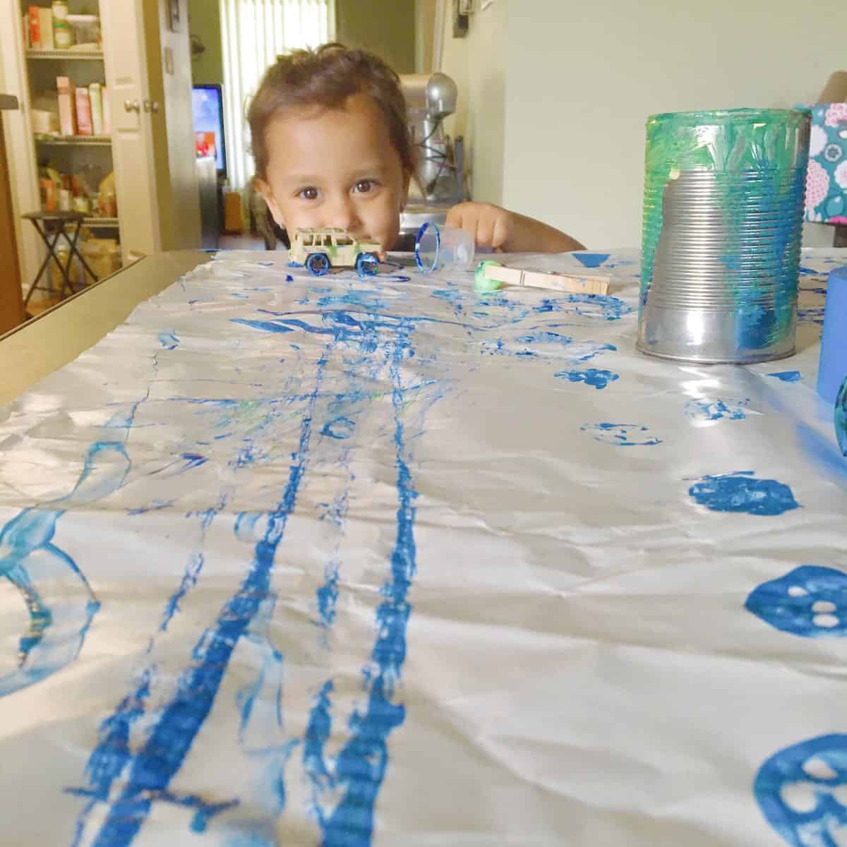 Painting with Toddlers ~ Our Best Tips - Twitchetts