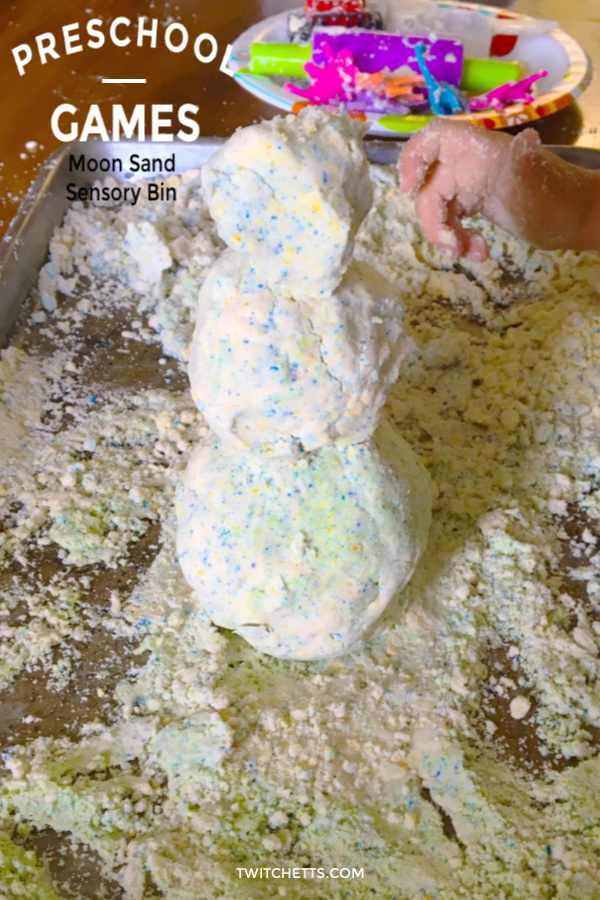 Easy DIY Moon Sand Recipe: Taste-safe sensory fun - Twitchetts