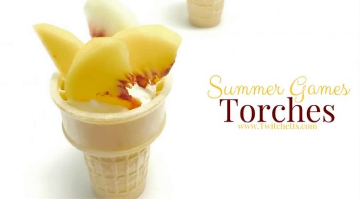 Summer Olympics Themed Food: Make Easy Olympic Torch Snacks - Twitchetts