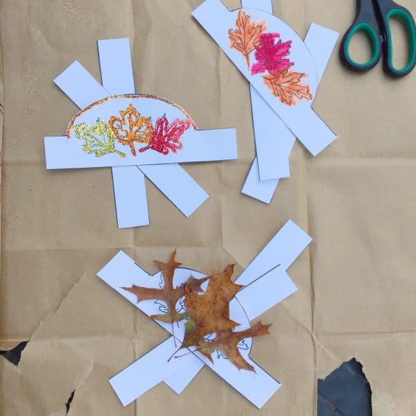 Free Printable Autumn Crown for Fall Dress Up - Twitchetts