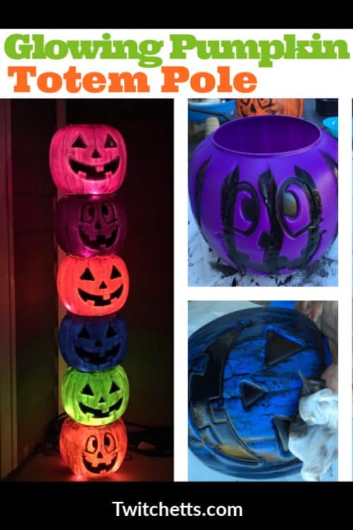 How to make a fun pumpkin totem pole perfect for Halloween - Twitchetts
