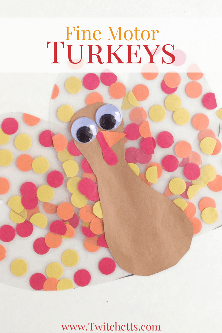 How to make easy turkey sun catchers this Thanksgiving - Twitchetts