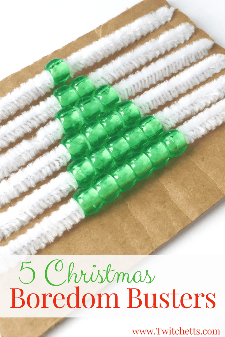 5 Christmas Boredom Busters - Easy Kids Activities - Twitchetts