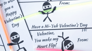 Ninja Valentines - Printable Valentines for Boys and Girls! - Twitchetts