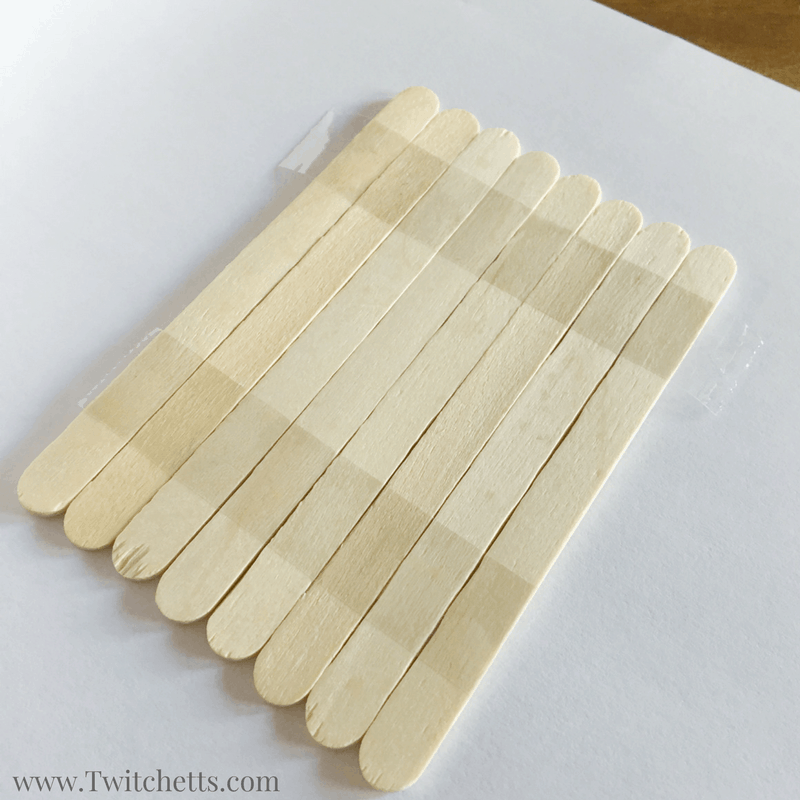 How to make easy craft stick Valentine's Day puzzles for the classroom