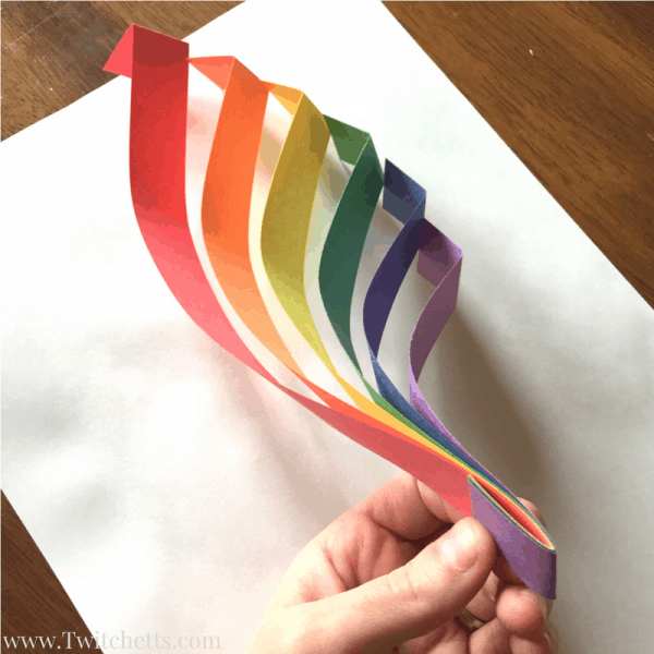 How to make simple 3D rainbow art that is amazing - Twitchetts