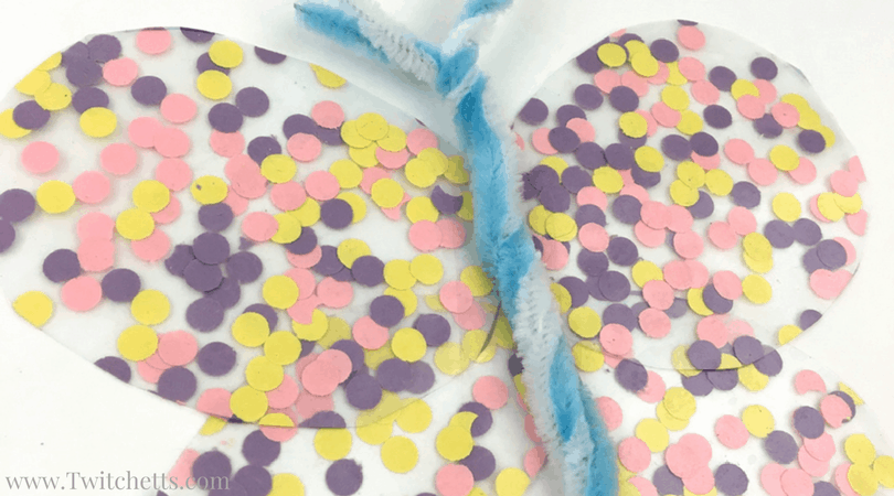 Construction Paper Fine Motor Butterflies Video - Twitchetts