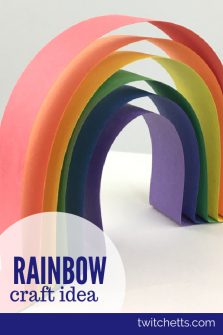 How to make simple 3D rainbow art that is amazing - Twitchetts