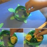 Easy paper quilling turtle that your kids can make from construction ...