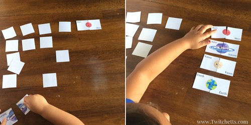 Printable Space Themed Games ~ Solar System For Preschoolers - Twitchetts