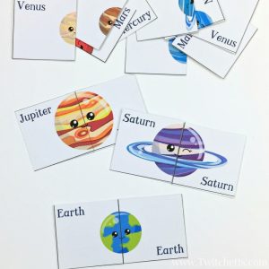 Printable Space Themed Games ~ Solar System For Preschoolers - Twitchetts