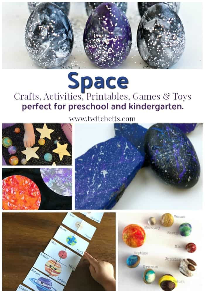 Space Theme Inspiration ~ Crafts, Activities, Printables and More ...