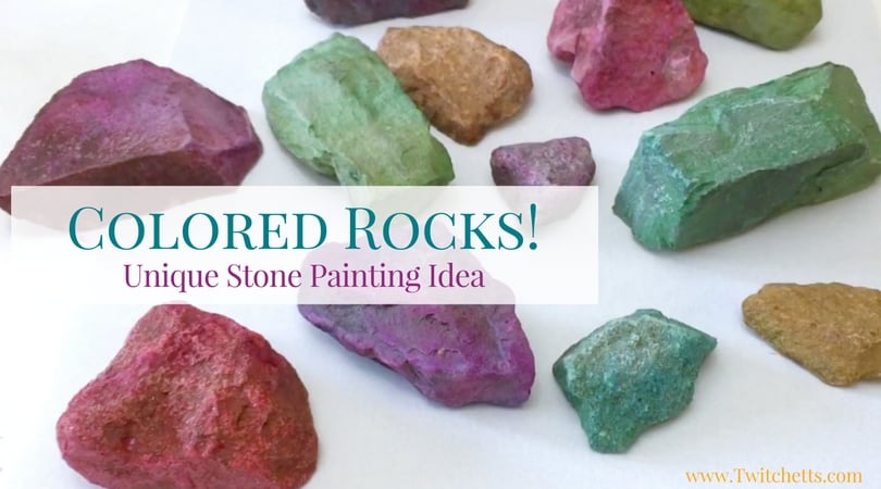 How to Dye Rocks with Food Coloring: With Video Tutorial - Twitchetts