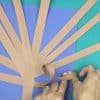 How to make an easy 3D fall construction paper tree - Twitchetts