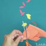 How to make an easy 3D fall construction paper tree - Twitchetts