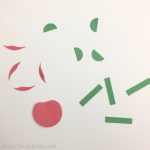 How to make a 3D apple tree craft using construction paper - Twitchetts