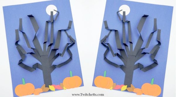 16 Fall construction paper crafts for kids - Twitchetts