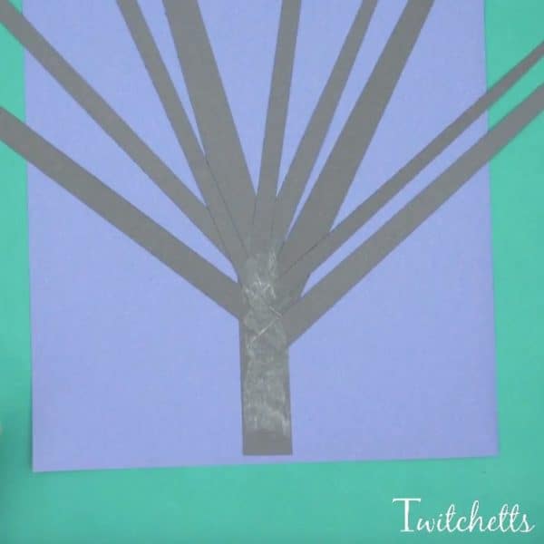 How to make an amazing 3D Halloween tree out of construction paper