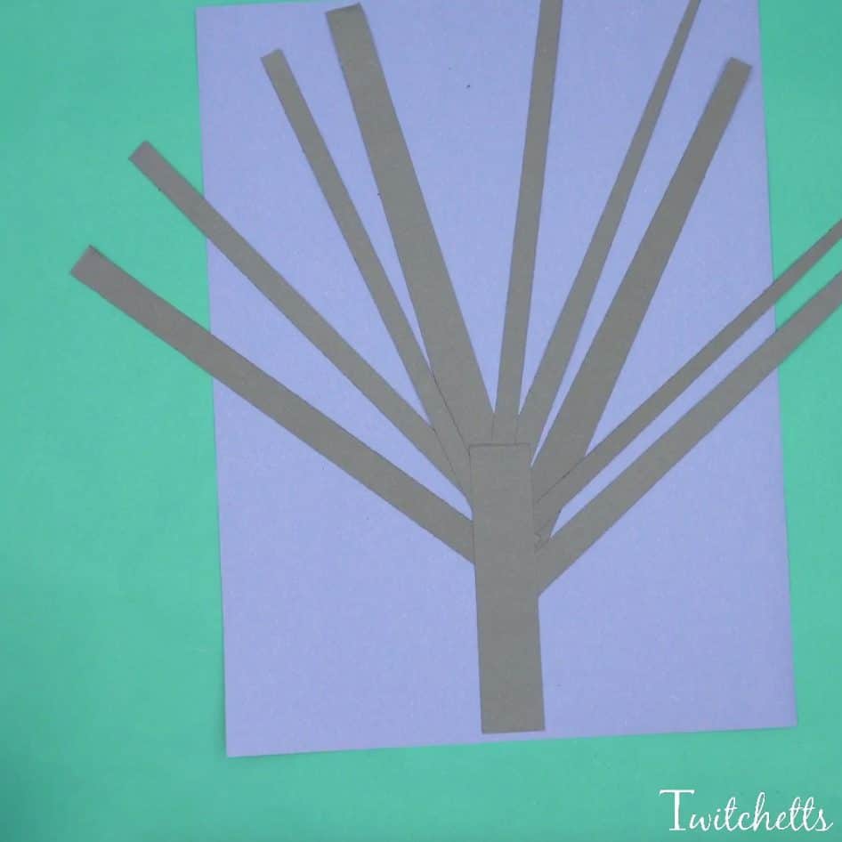 How to make an amazing 3D Halloween tree out of construction paper