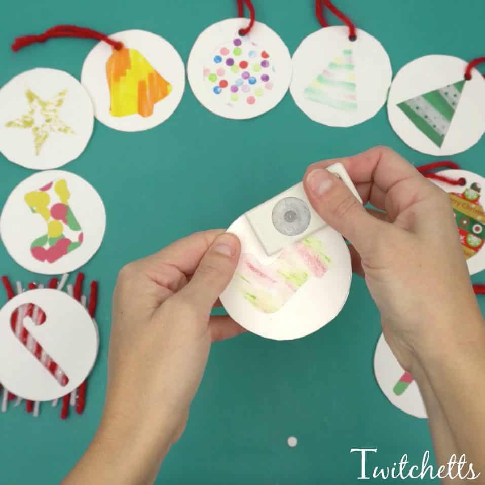 4 easy Christmas gift labels for kids to make - Twitchetts