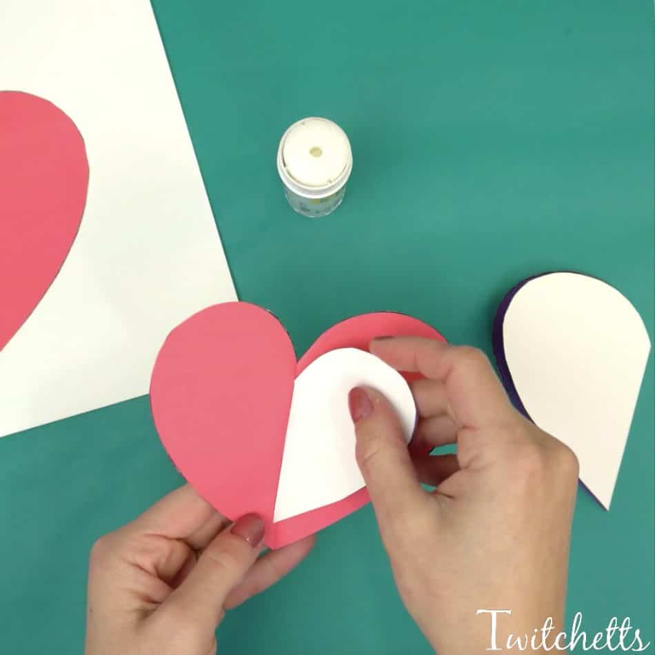 3D Valentine's Day Card ~ Homemade Valentine's Gifts from Kids