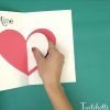 3D Valentine's Day Card ~ Homemade Valentine's Gifts from Kids