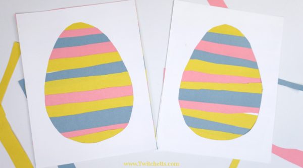 37 easy Construction Paper Easter crafts for kids - Twitchetts