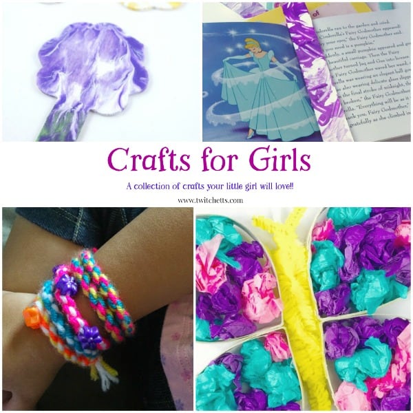 Crafts for Girls ~ Inspire your little girl with these amazing crafts!