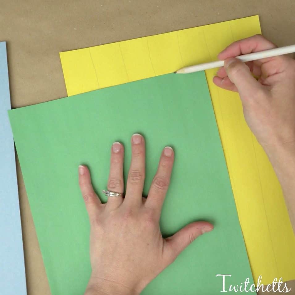 Giant Paper Flowers ~ Construction Paper Crafts for Kids - Twitchetts