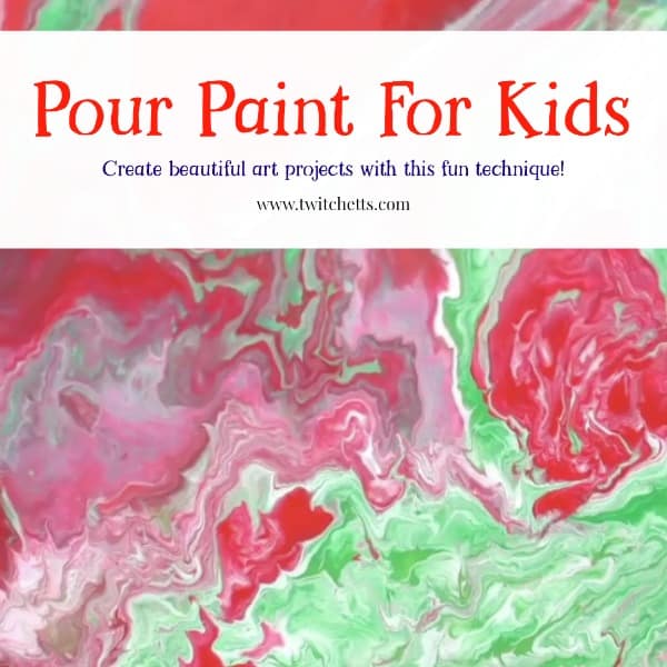 Pour Painting ~ Projects and Supplies for kids and beginners