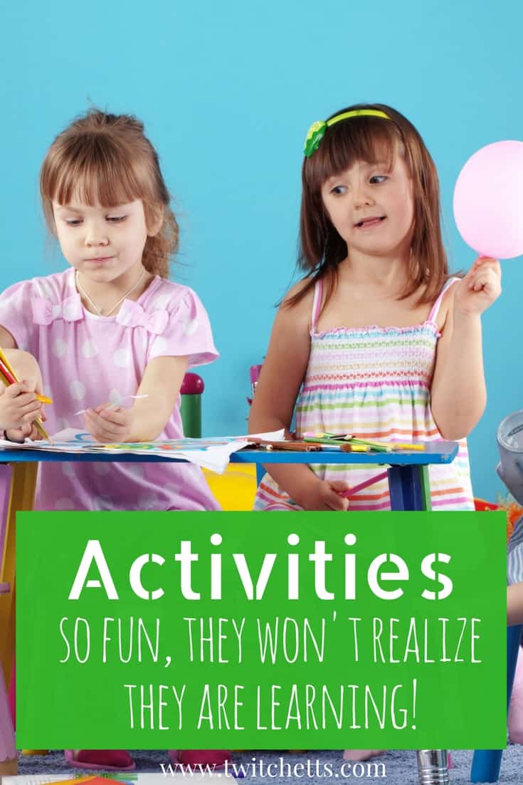 Activities for kids that are so fun, they won't realize they're learning!